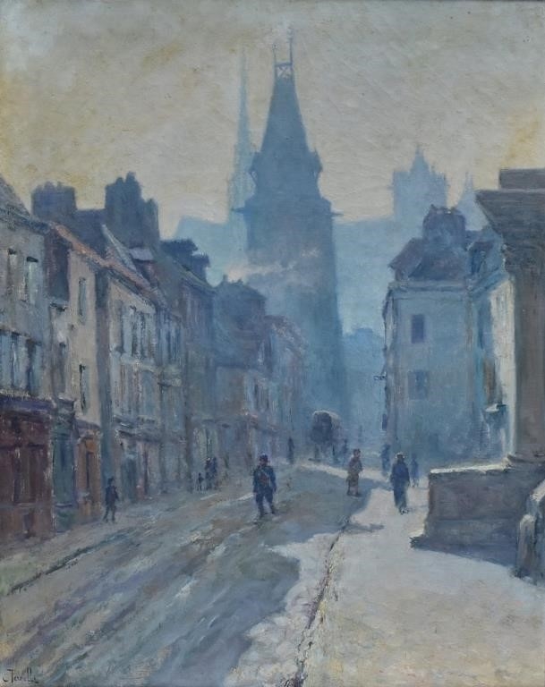 Ernest Marie Louis Pernelle | Paris Street Scene | MutualArt