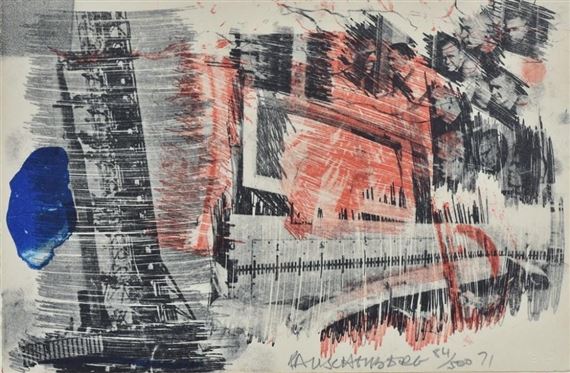 Robert Rauschenberg | from the Stoned Moon Series (1971) | MutualArt