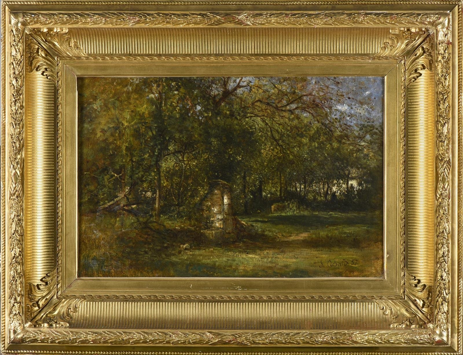 Jean Achard | Landscape (1857) | MutualArt