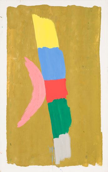 Jack Bush | Poster for Lincoln Center (1974) | MutualArt