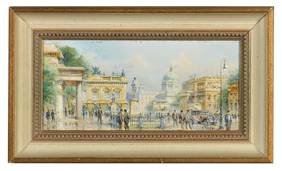 Detlev Nitschke | Berlin, Brandenburg Gate with the Reichstag | MutualArt