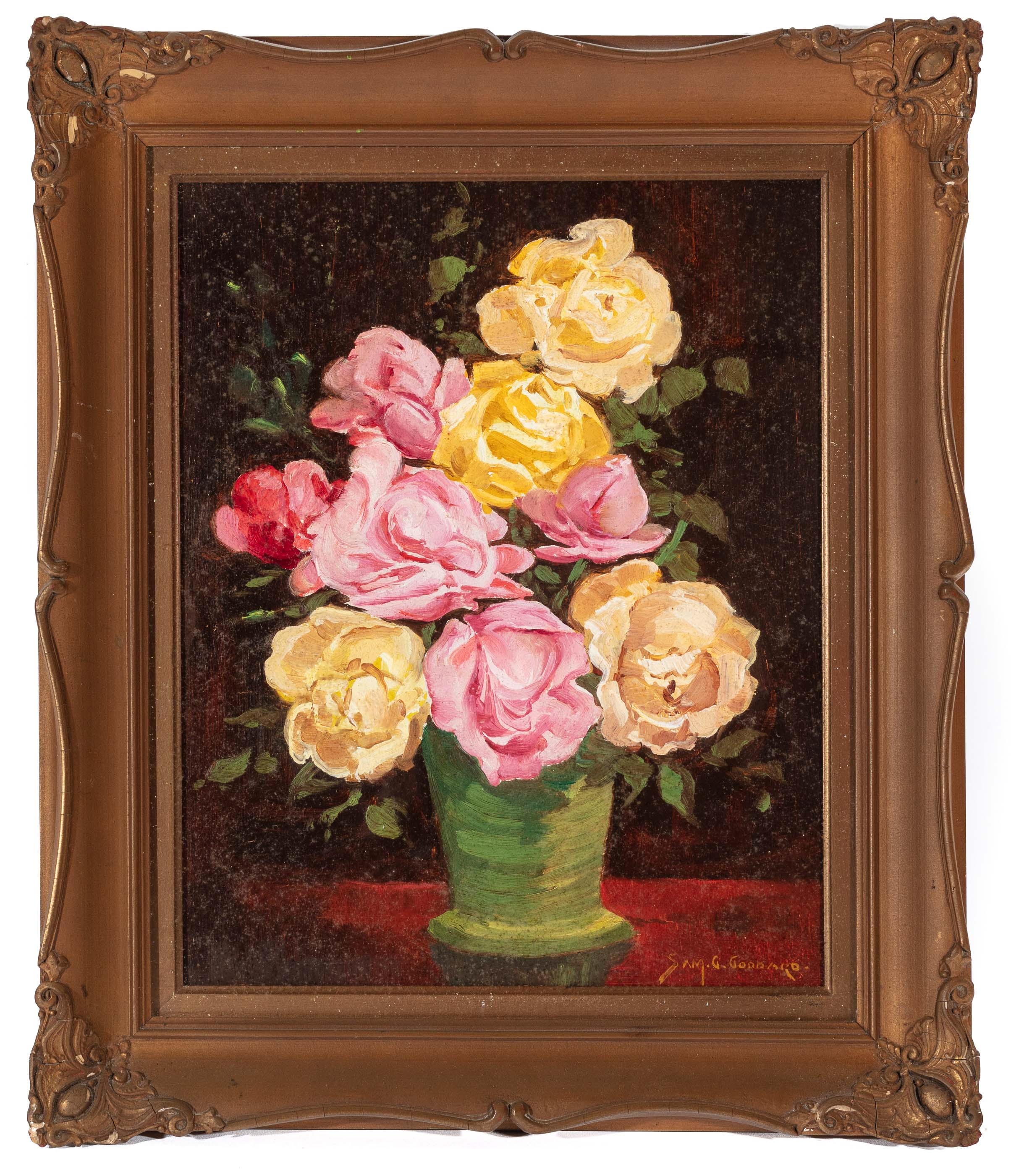 Samuel Goddard | Still life with Roses | MutualArt