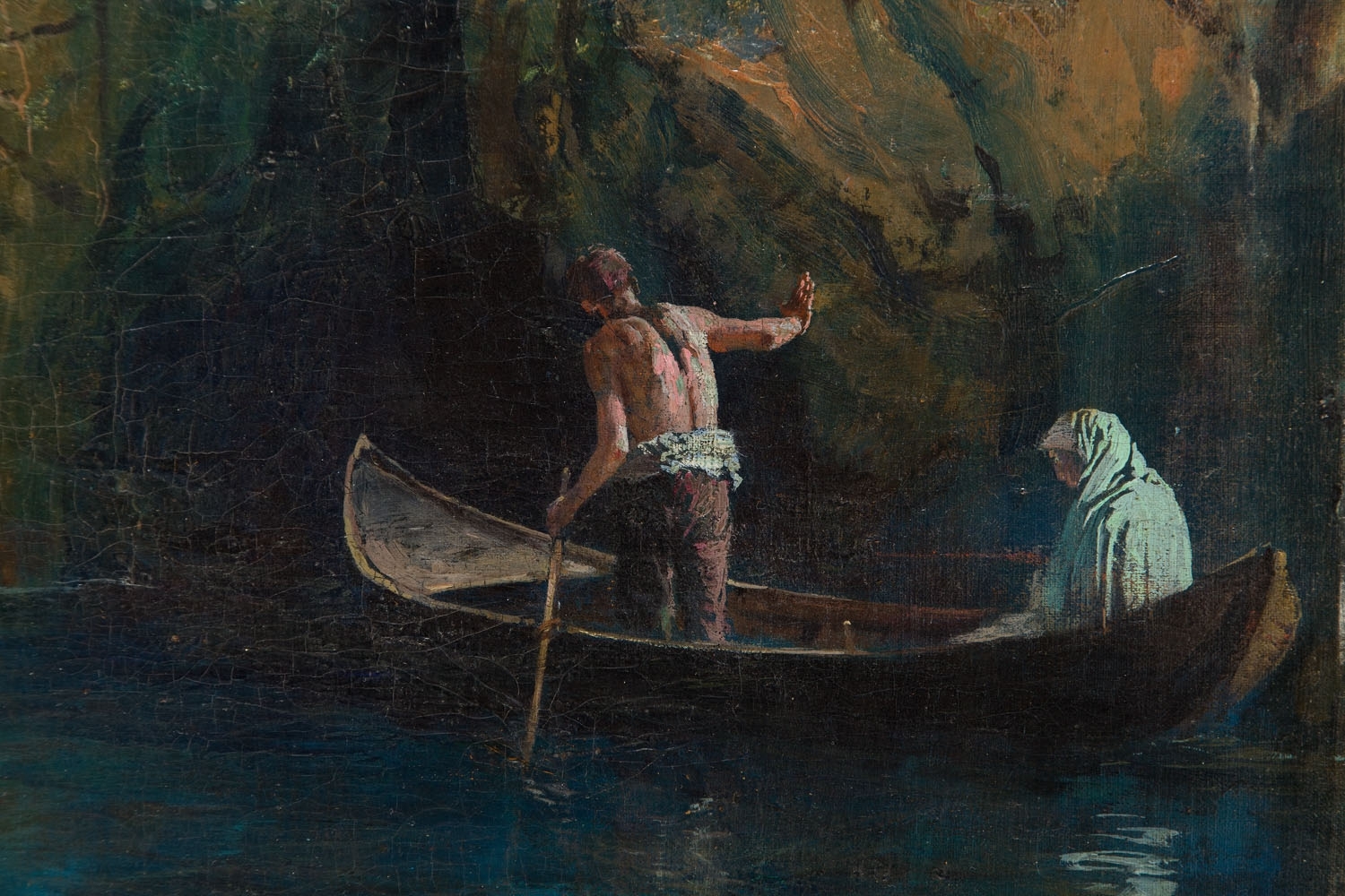 Feliks Wygrzywalski | Charon's boat (1917) | MutualArt