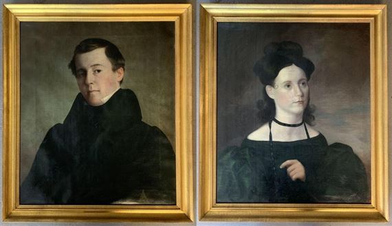 Cephas Thompson | Pair of Portraits | MutualArt