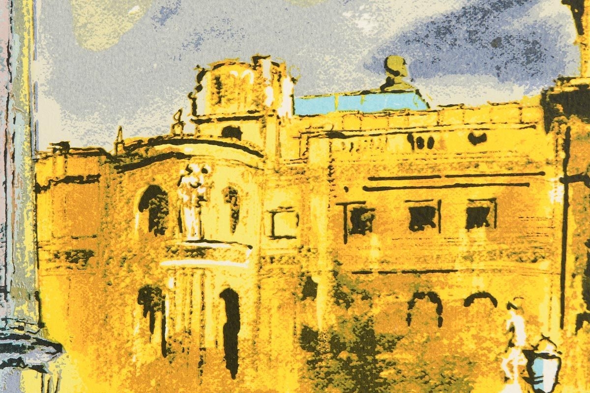 John Piper | Duchene Fountain Blenhiem | MutualArt