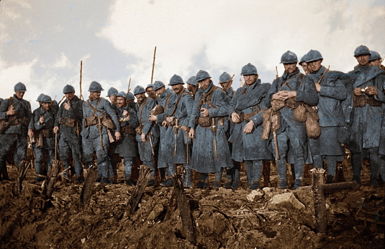 Frantz Adam | un cliché de Poilus du 23e régiment d'infanterie de Bourg ...