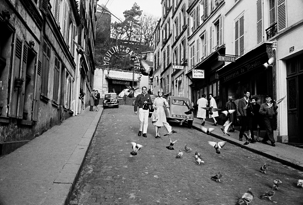 Philippe Le Tellier | Montmartre est l'écrin des amoureux Paul Newman ...