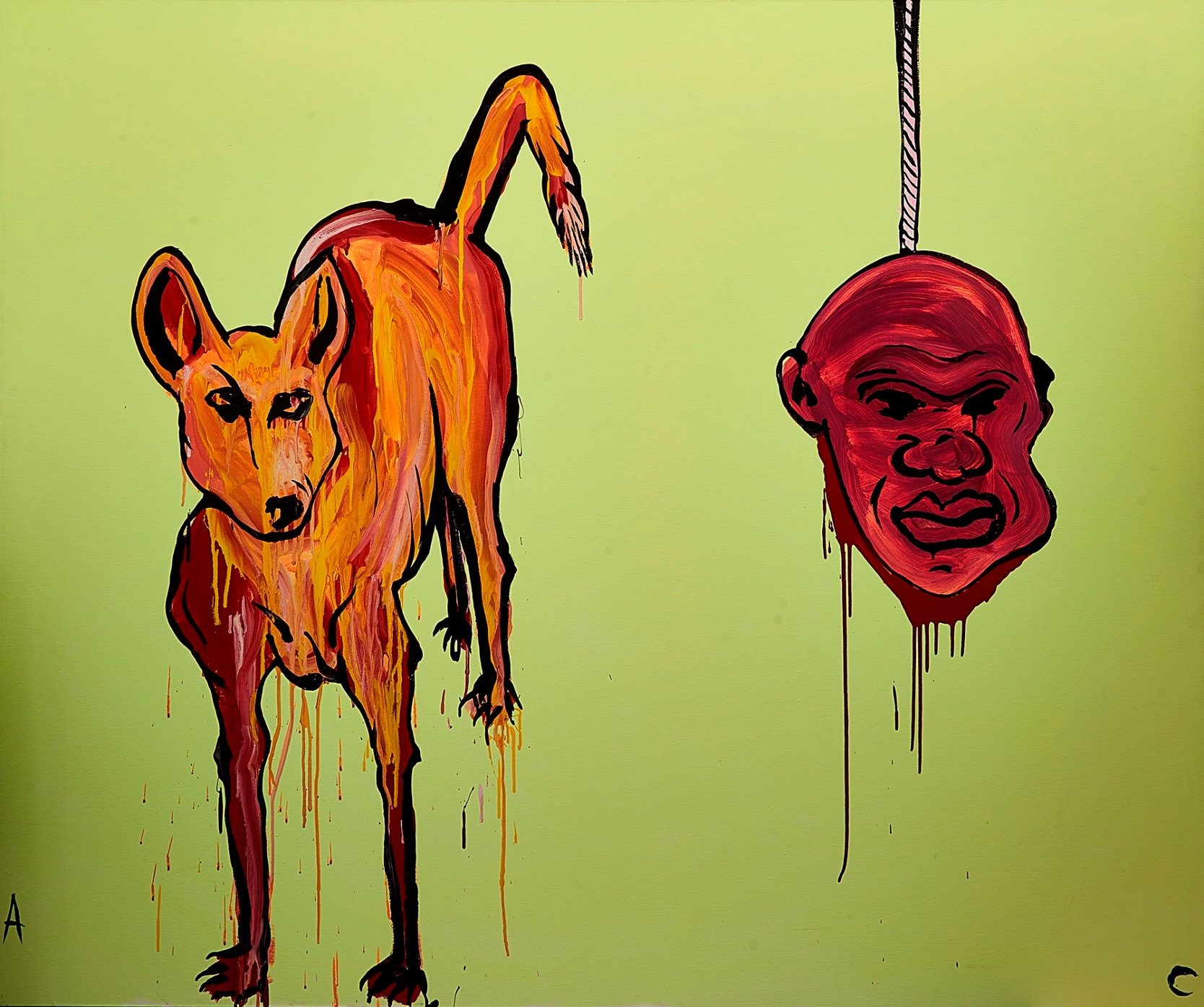 Adam Cullen | Outback Horror Story (2008) | MutualArt