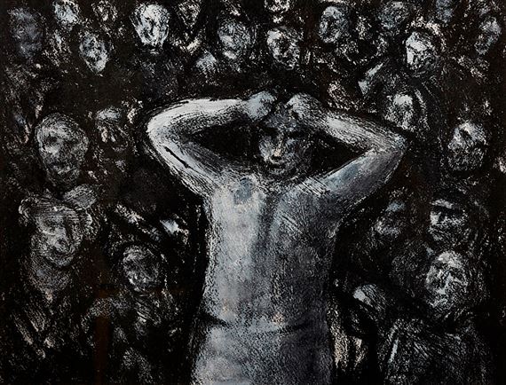 Peter Booth | Drawing (Painting 1981) (1981) | MutualArt