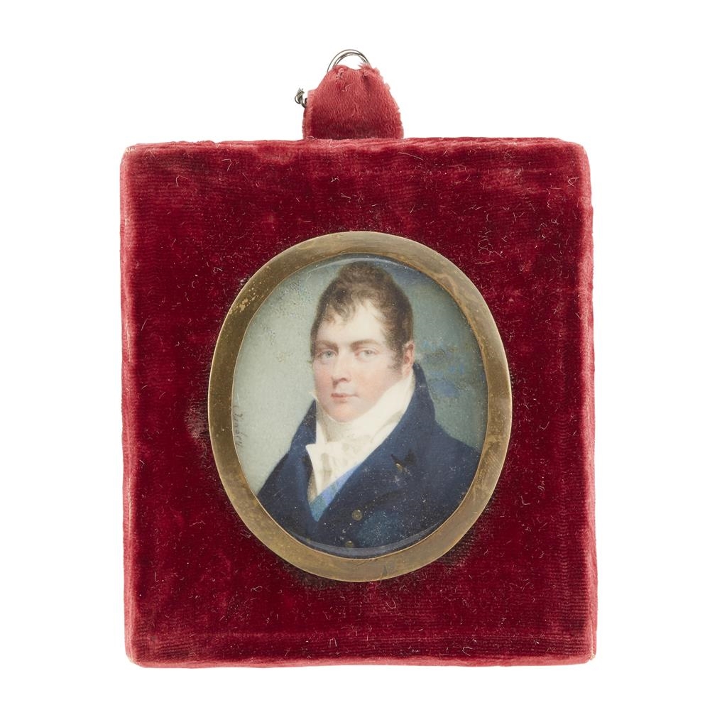 Jean Baptiste Isabey | Portrait miniature of Louise Philippe I (1773 ...
