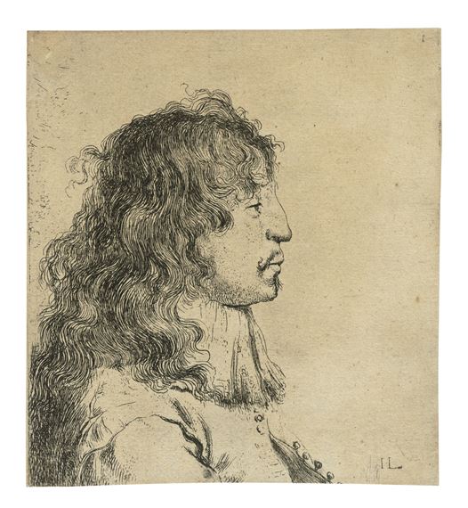 Jan Lievens | Head of a Young Man Facing Left | MutualArt