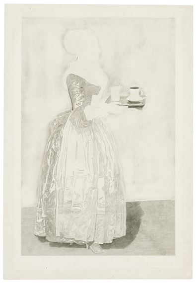 Jean-Étienne‏ Liotard | Two Works: La Chocolatière (1885) | MutualArt