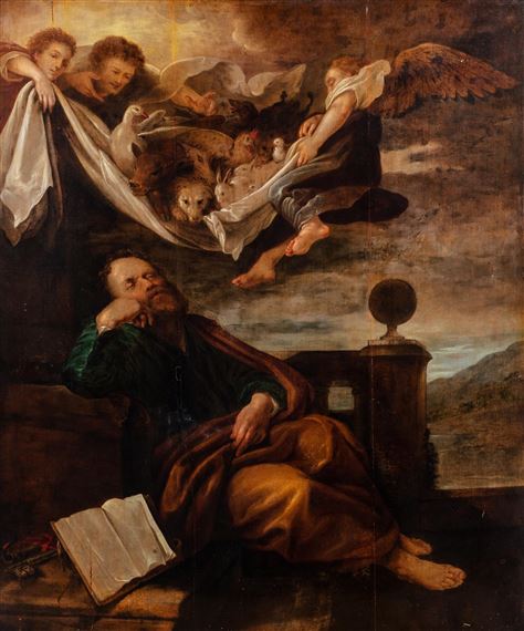 Domenico Fetti | The dream of Saint Peter | MutualArt