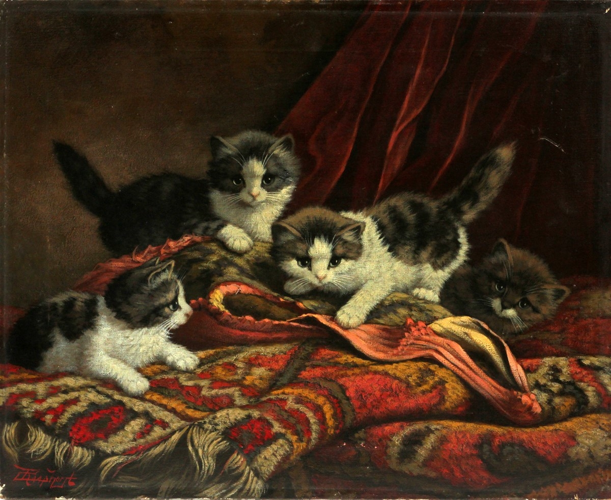 Cornelis Raaphorst | KITTENS | MutualArt