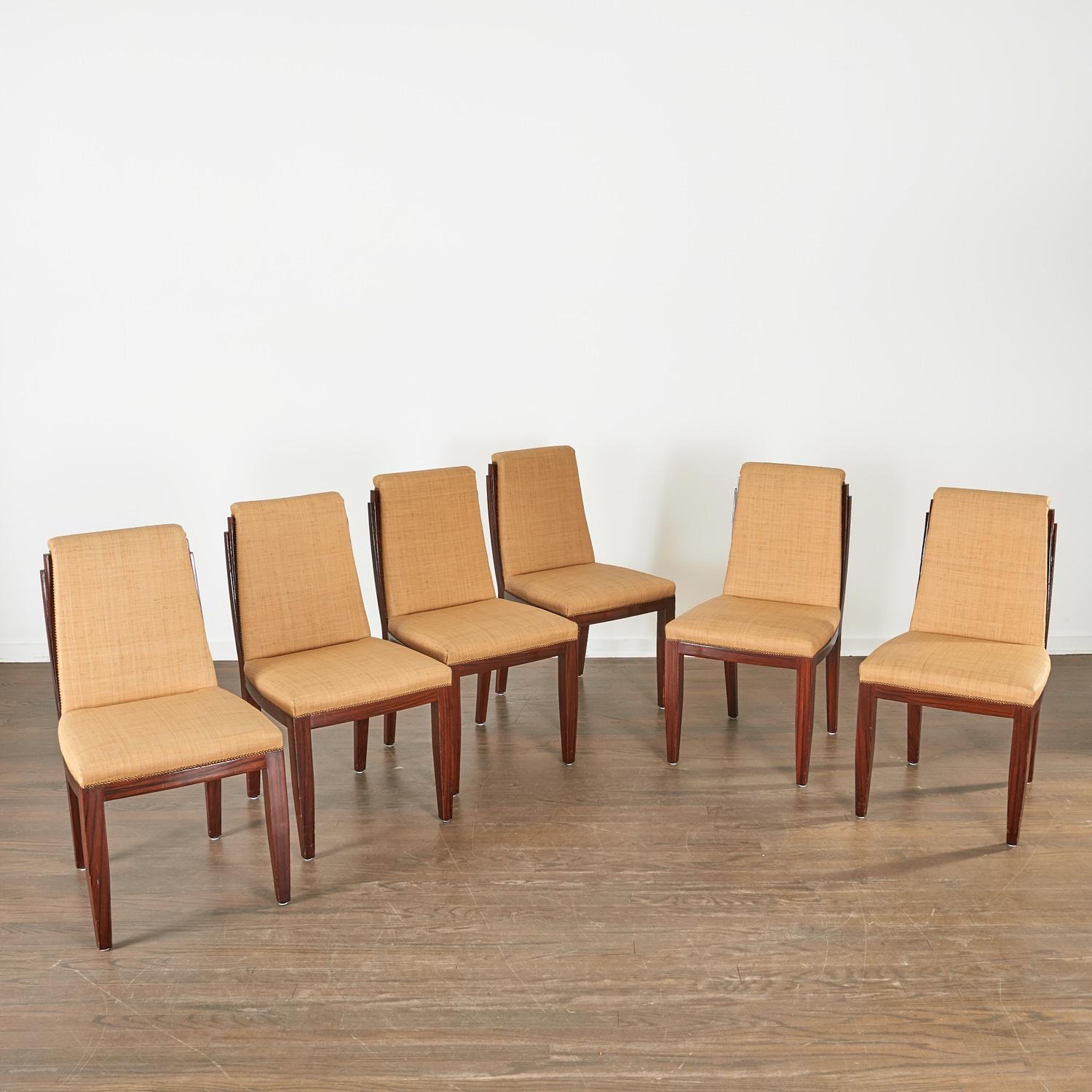 Émile-Jacques Ruhlmann | Six Works: Dining Chairs (Late 20th Century ...