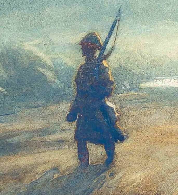 John Farquharson | Night Patrol, Modder River 1899 | MutualArt