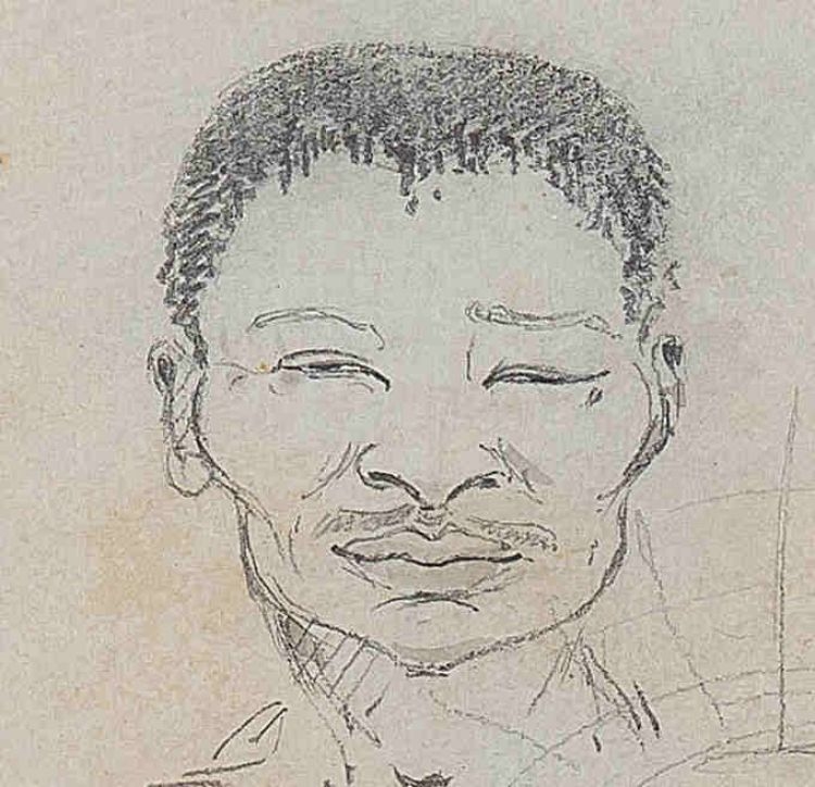 Samuel Daniell | Bushman and Figures in a Covered Wagon | MutualArt