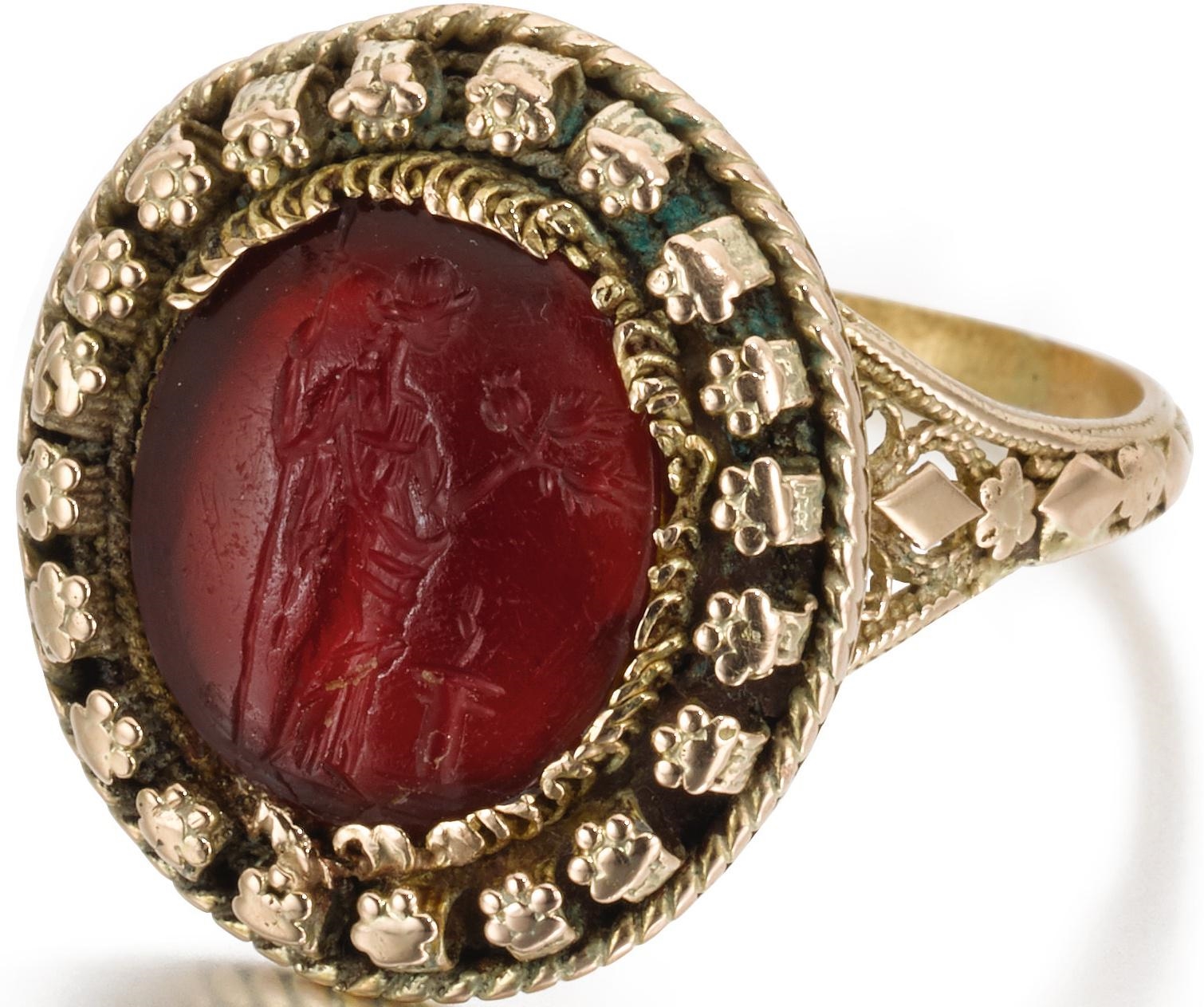 Roman School, 15th Century | INTAGLIO WITH CERES | MutualArt