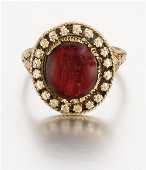 Roman School, 15th Century | INTAGLIO WITH CERES | MutualArt