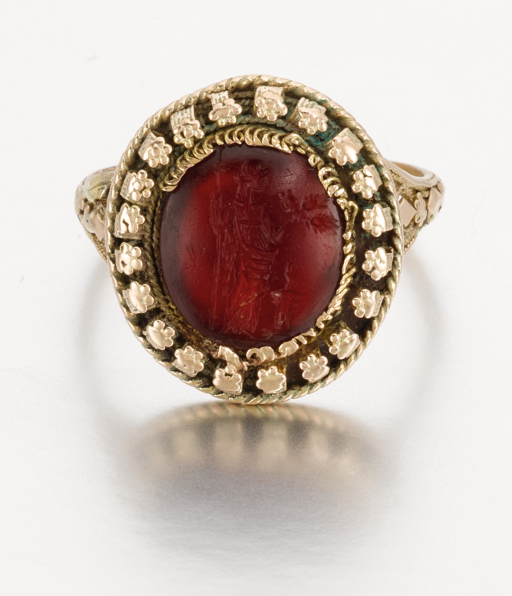 Roman School, 15th Century | INTAGLIO WITH CERES | MutualArt