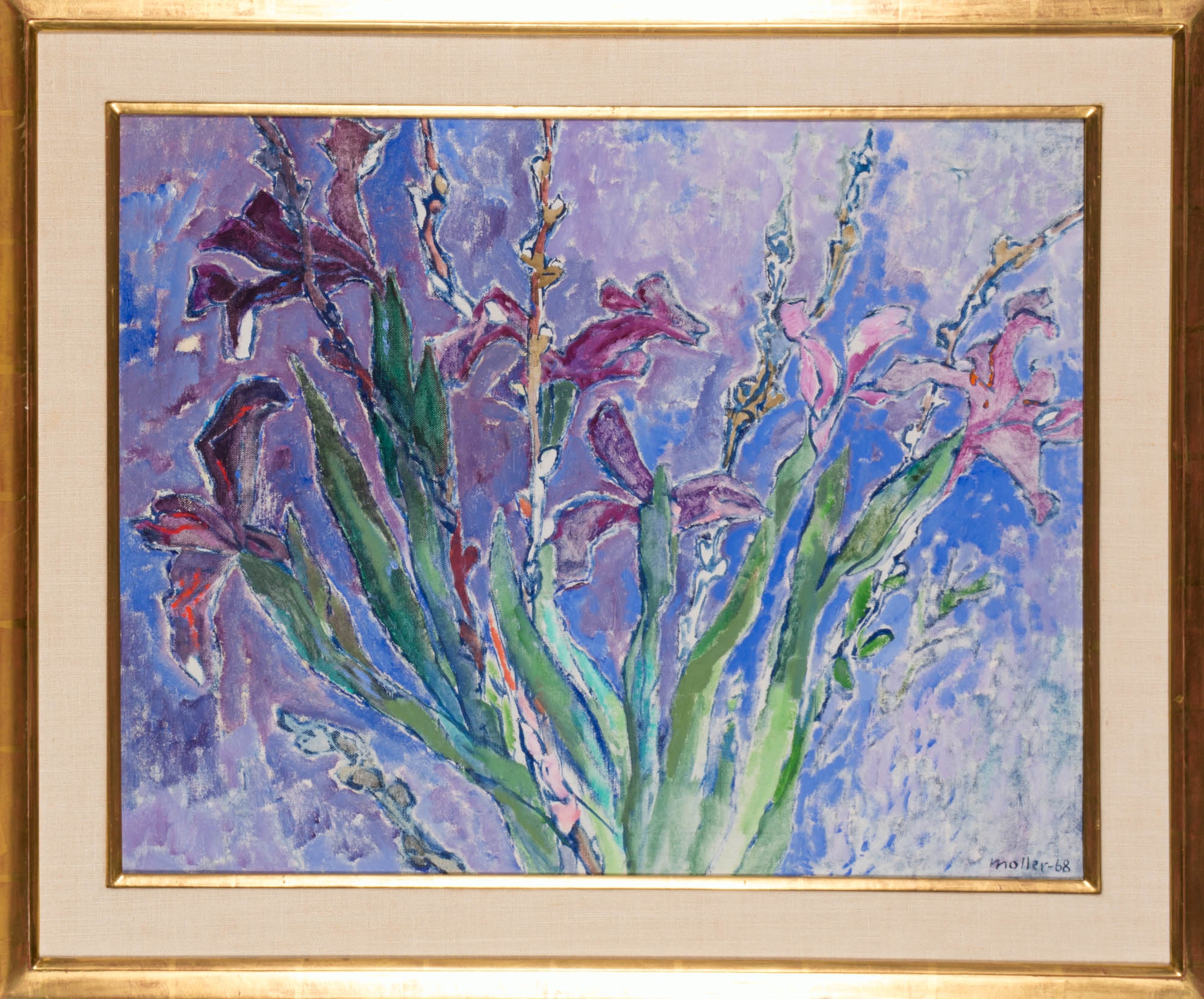 Hans Moller | Wild Irises (1968) | MutualArt