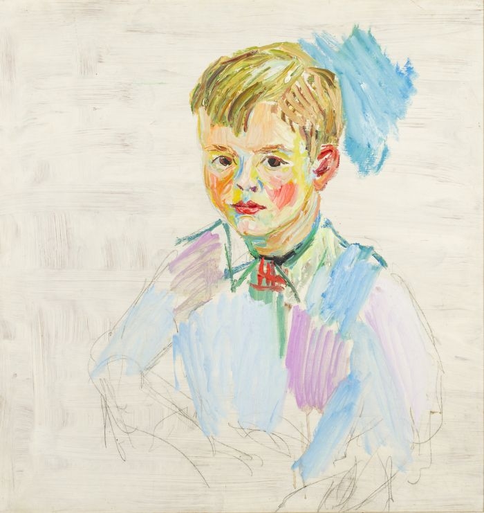 Louis Baur | Portrait of a boy | MutualArt