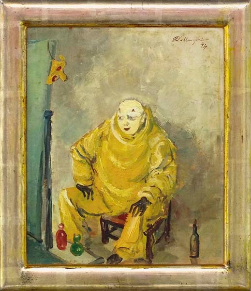 Walter Wellenstein | Artist vor dem Spiegel (1944) | MutualArt