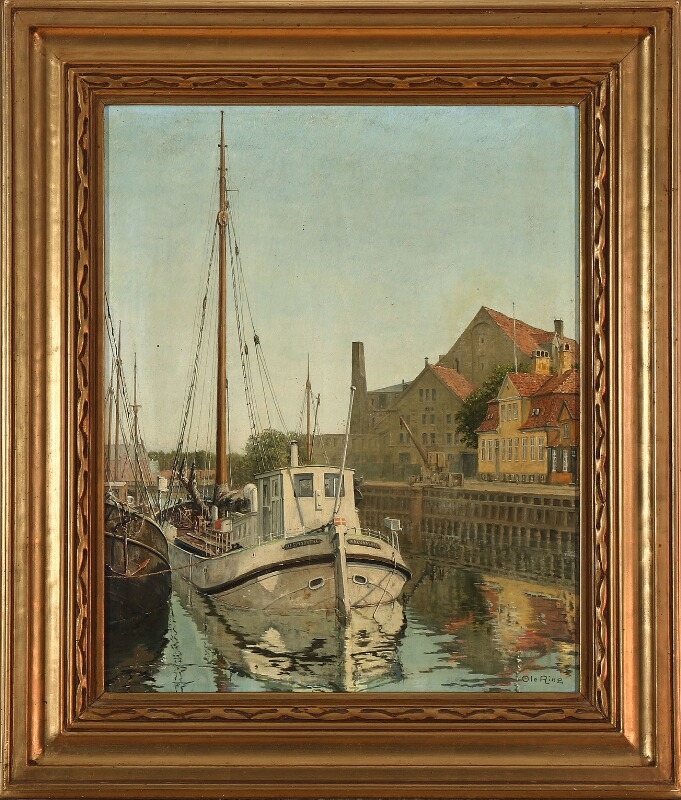 Ole Ring | View from Frederiksholm Canal in Copenhagen | MutualArt