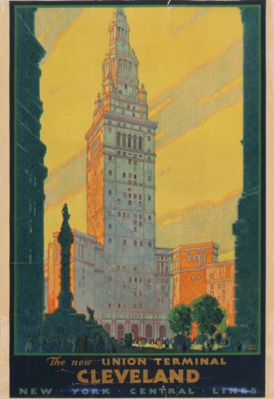 Leslie Darrell Ragan | “The new Union Terminal, Cleveland, New York ...