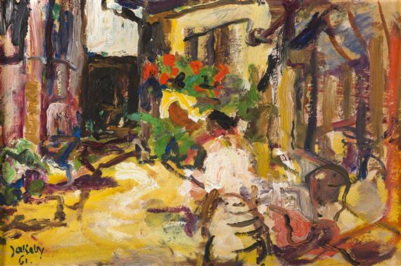 Július Jakoby | Na Košickom Dvore (1961) | MutualArt