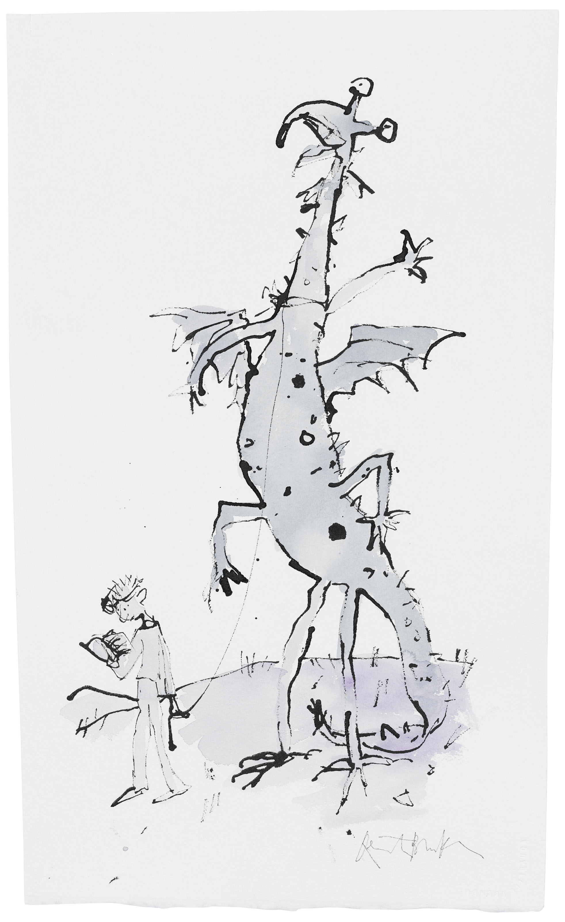 Quentin Blake Illustrations Fantastic Mr Fox