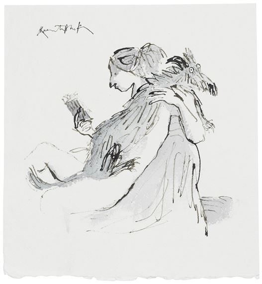 Quentin Blake | Women & Strange Creatures #113 (2014) | MutualArt