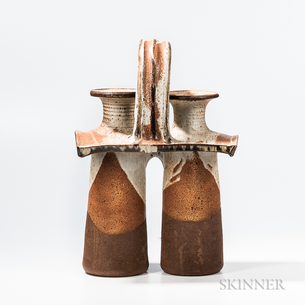 Michael Cohen | Studio Pottery Floor Sculpture | MutualArt