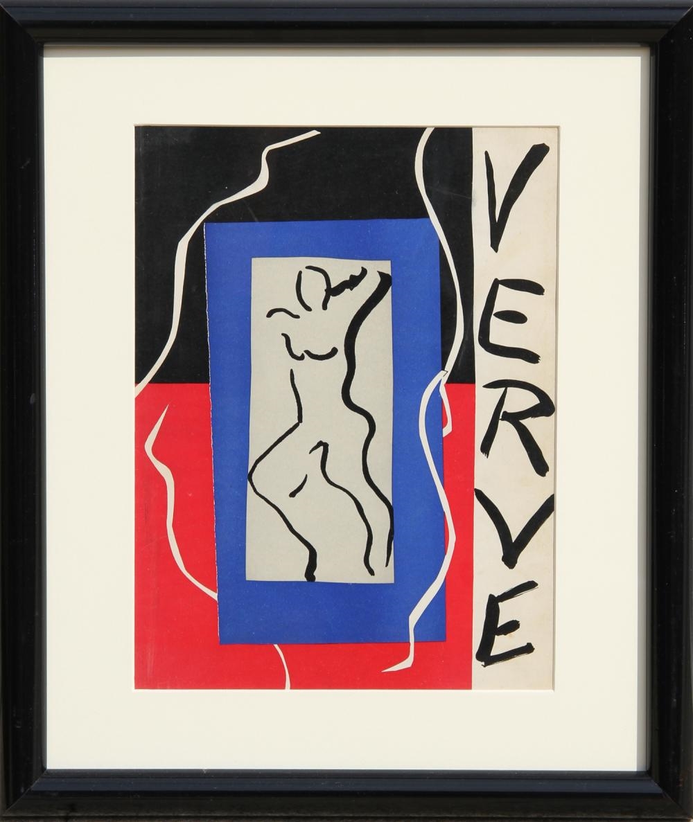 Henri Matisse | Cover of Verve Magazine Vol. 1 No. 1 (1937) | MutualArt