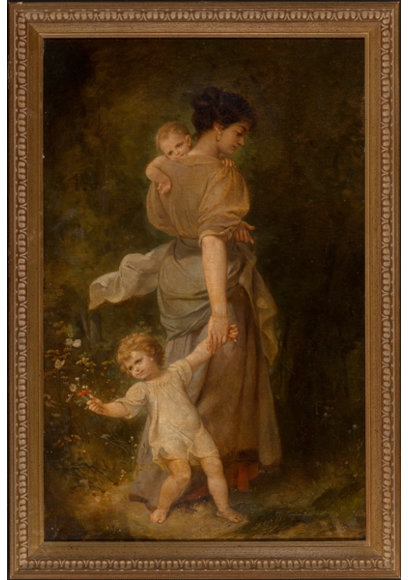 Joseph Felon | Woman and Children | MutualArt