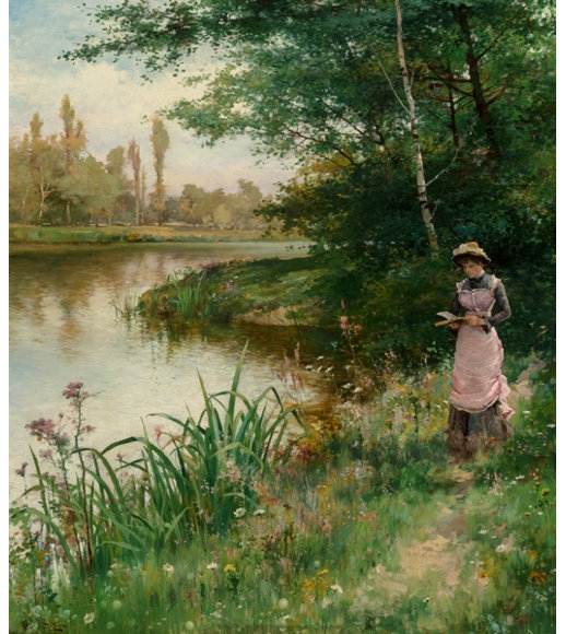 Alfred Augustus Glendening Jr. | The Young Woodcutter in A Woodland ...
