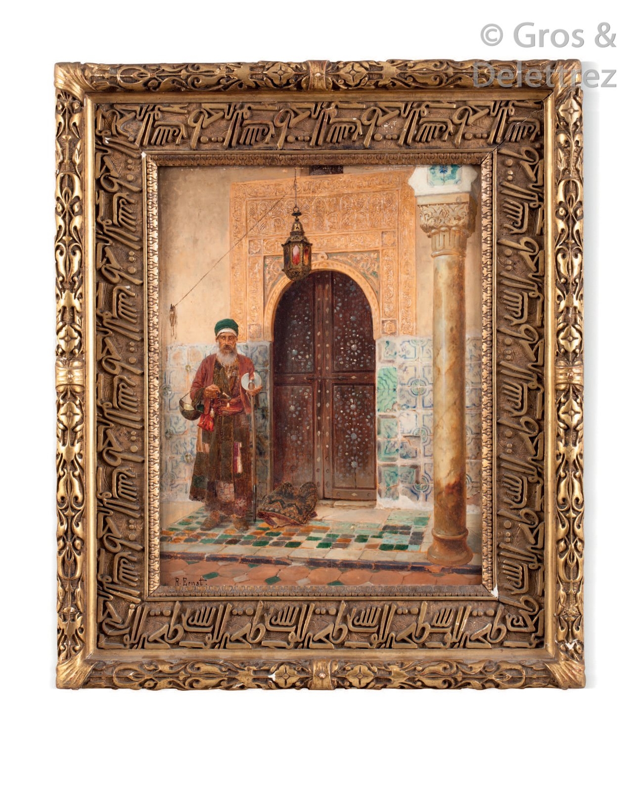 Rudolf Ernst | LE GARDIEN DU PALAIS | MutualArt