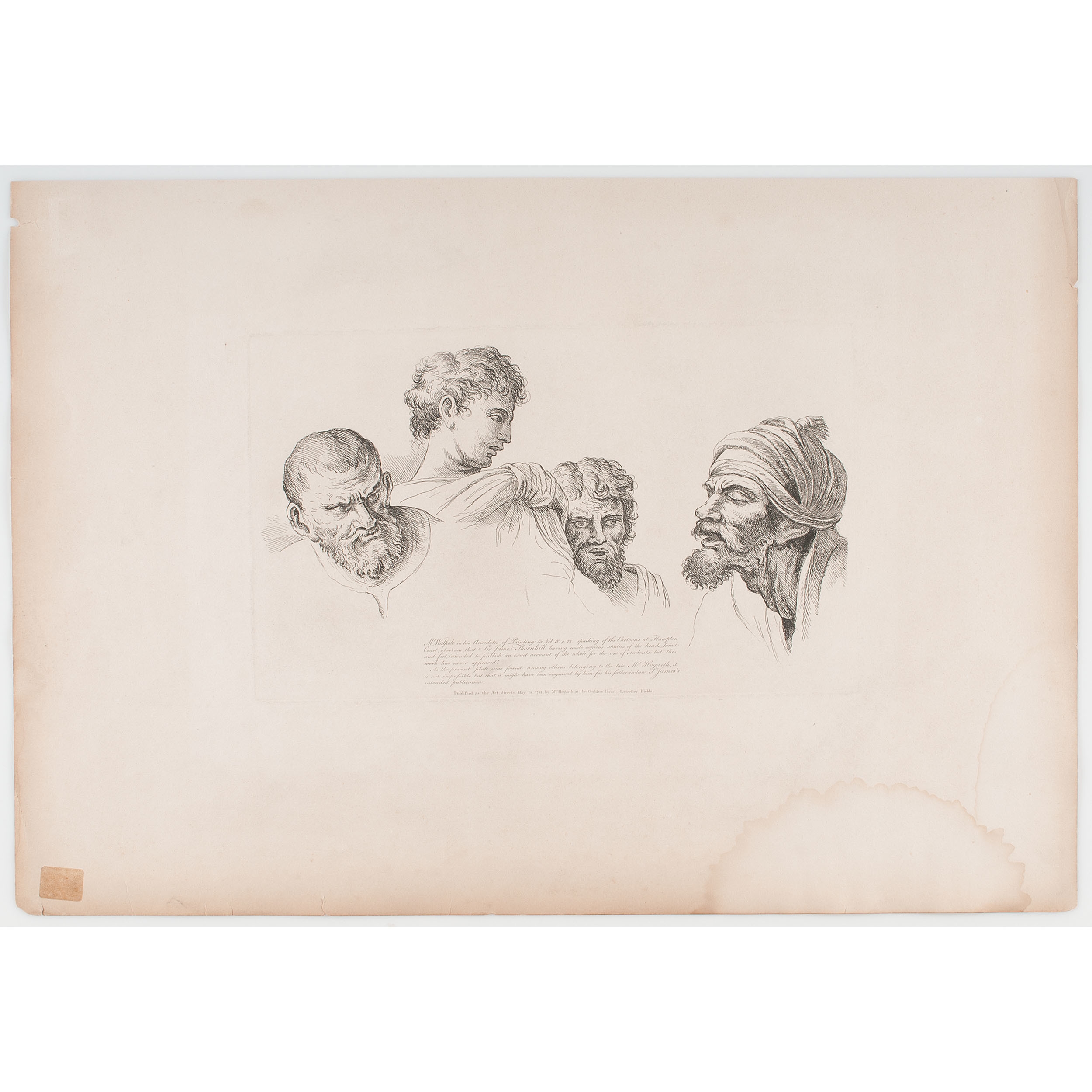 William Hogarth | William Hogarth The Indian Emperor Engravings, Plus ...
