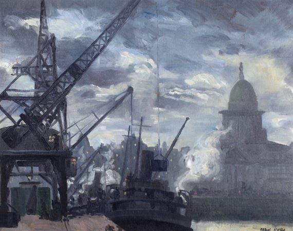 Fergus O'Ryan | DUBLIN DOCKLANDS | MutualArt