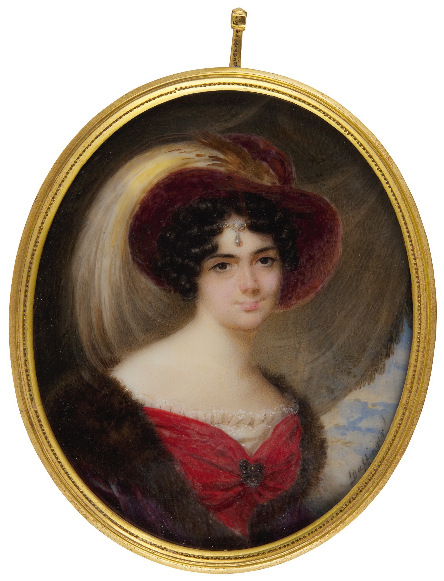 Moritz M. Daffinger | PORTRAIT OF PRINCESS ELEONORE LICHNOWSKY (CIRCA ...
