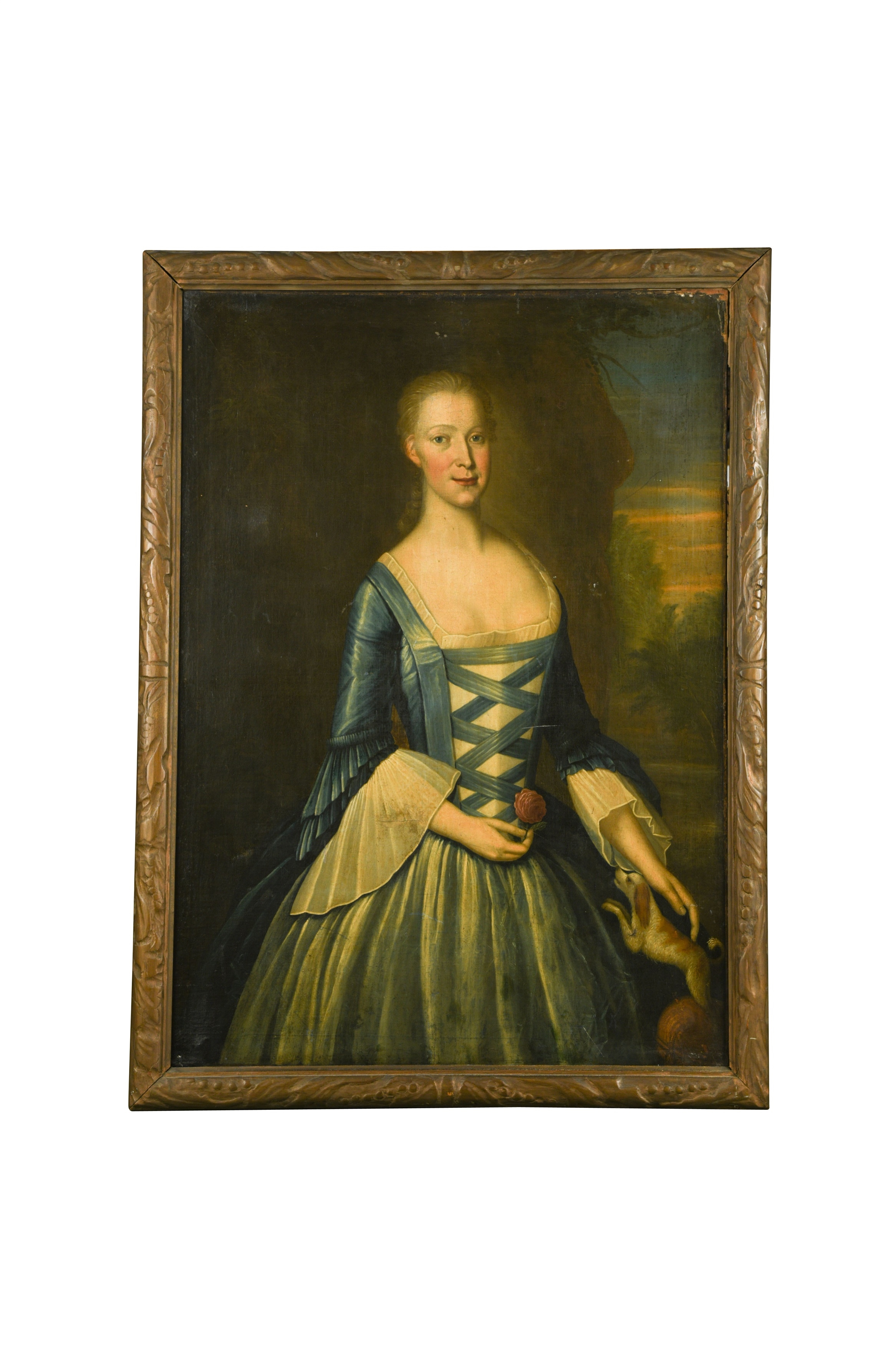 Irish School, 18th Century | Portrait of Miss Skerrett, later Mrs Athy ...