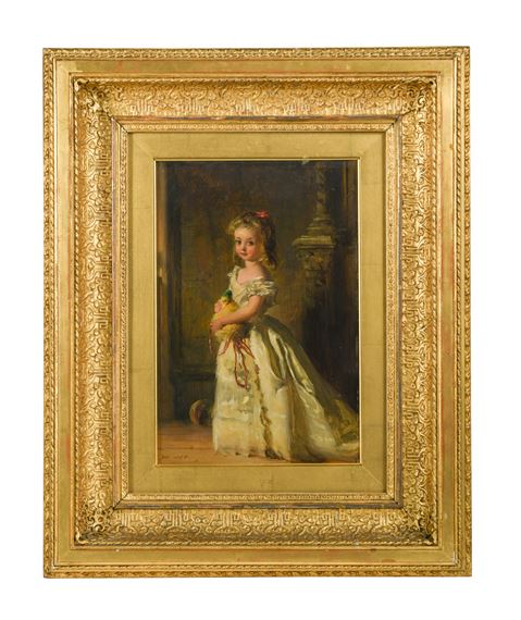 Robert Herdman | PORTRAIT OF HARRIET STUART FORBES, LADY CLINTON ...