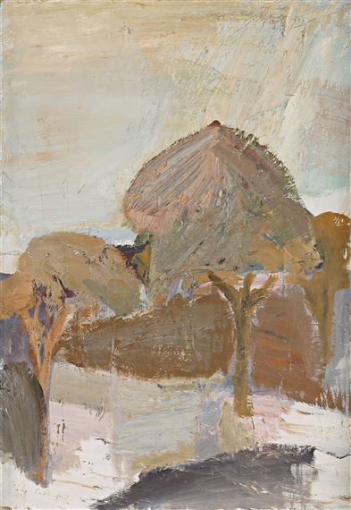 Evert Lundquist | The park at Drottningholm (Motiv från ...