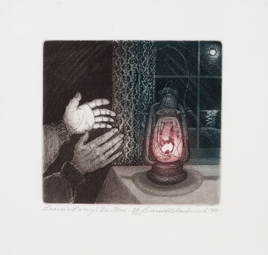 David Blackwood | Lewis Lacey's Lantern (1998) | MutualArt