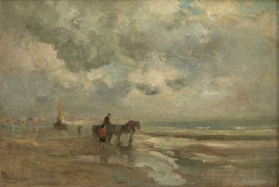Louis Artan de Saint Martin | Schelpenvissers | MutualArt