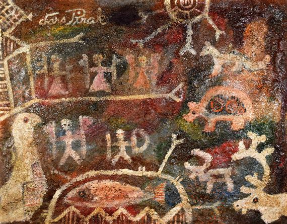 Lars Pirak | Samiska symboler | MutualArt