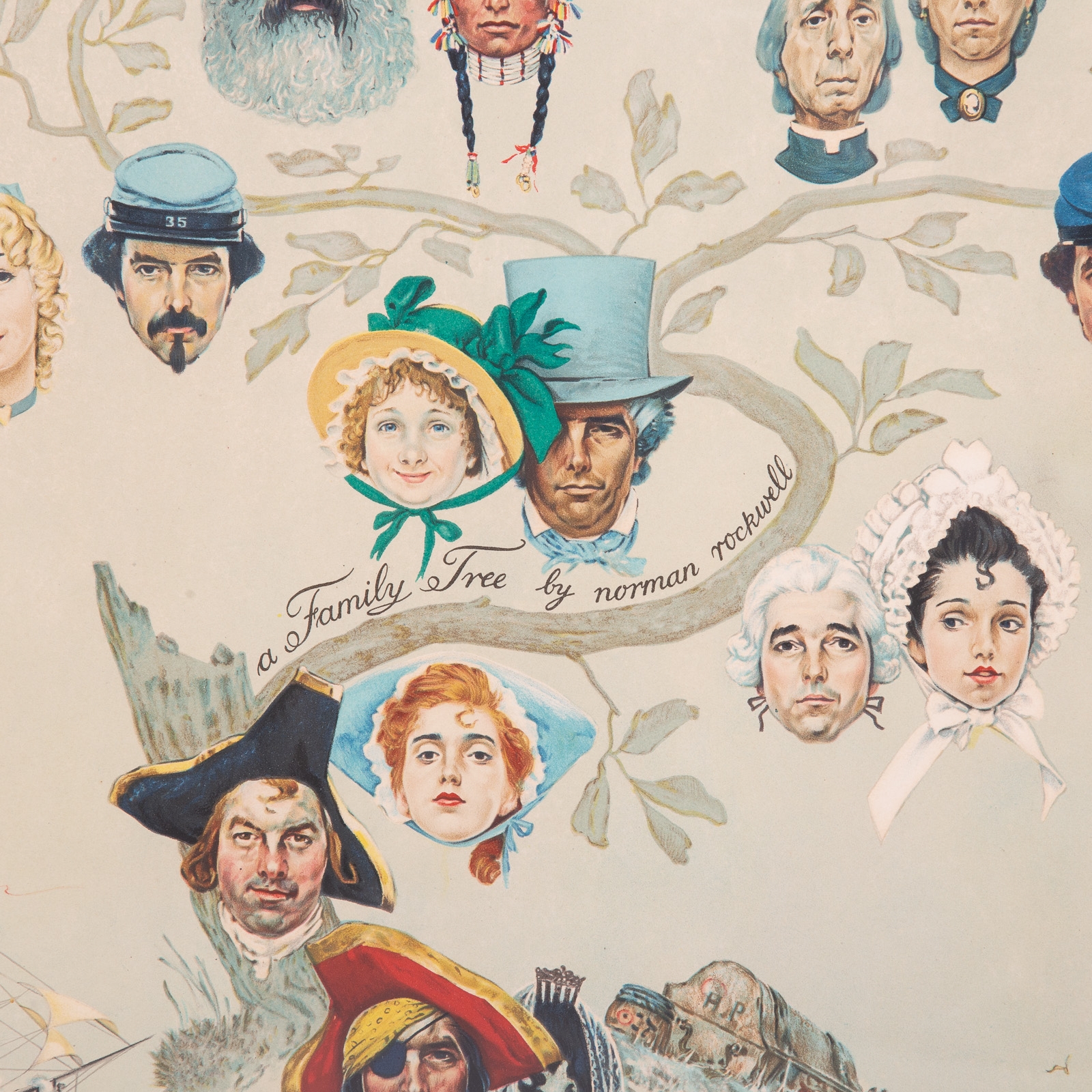 Norman Rockwell | A Family Tree | MutualArt