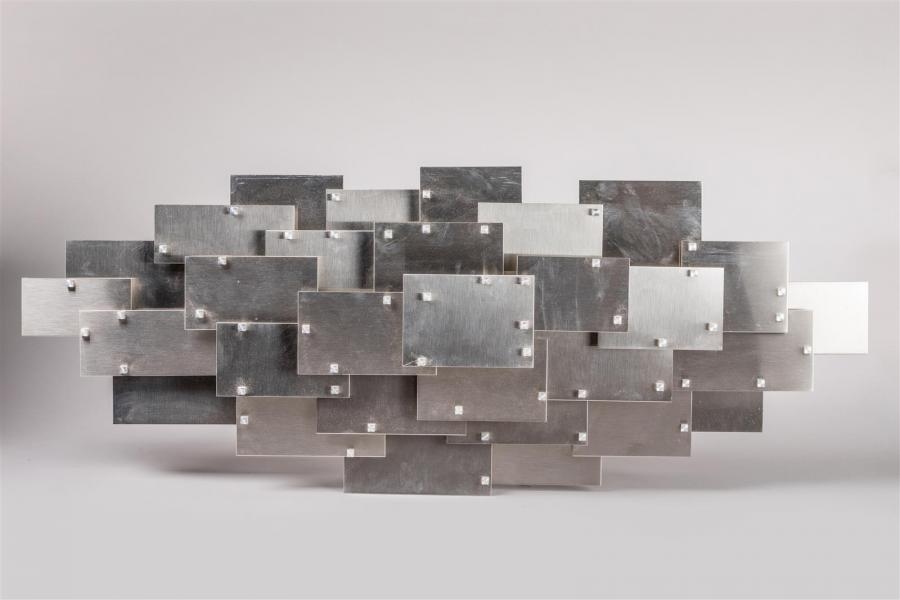 Charles Sevigny | APPLIQUE MURALE EN INOX | MutualArt