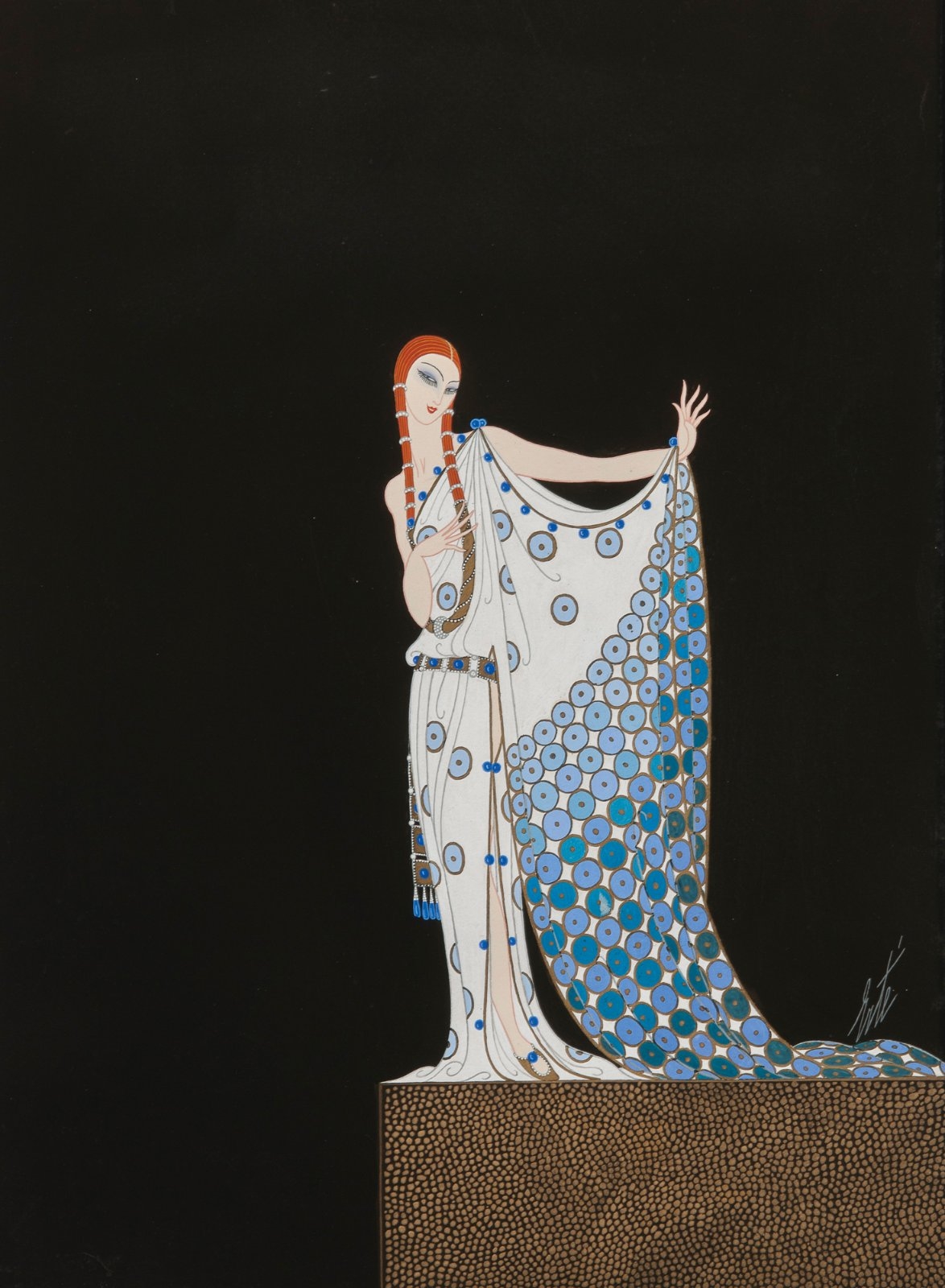 Erté | Trombone costume | MutualArt