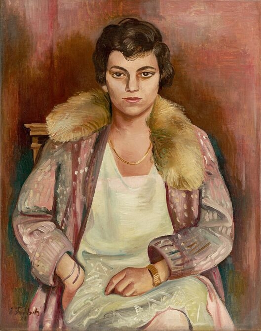 Ernst Fritsch | Frauenbildnis (1928) | MutualArt